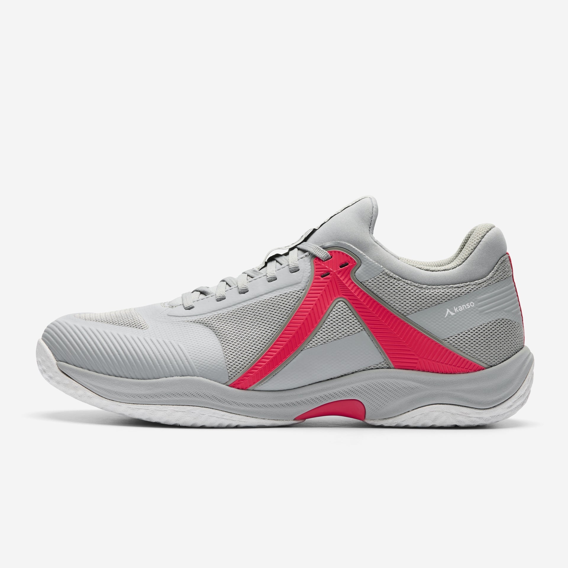 Kanso EQ ID Indoor Court Shoes Grey/Red